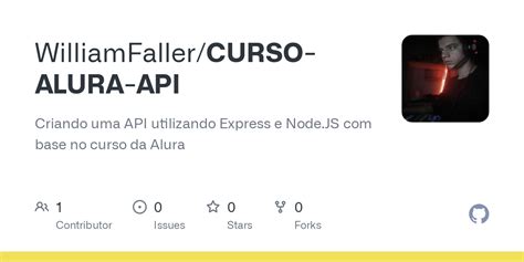 Github Williamfallercurso Alura Api Criando Uma Api Utilizando