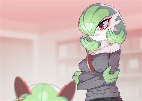 Gardevoir And Kirlia Pokemon Drawn By Drunkoak Danbooru