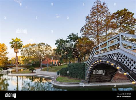 Afternoon View Of The Louis Armstrong Park At New Orleans Louisiana