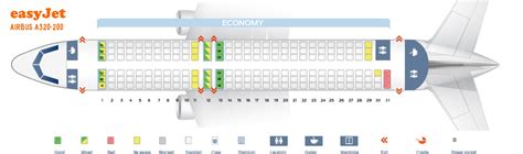 Easyjet A320 Seating Plan