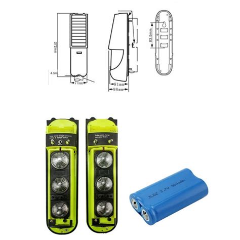 Barrera Perimetral Infrarroja Impermeable Tuya Con Panel Solar