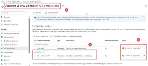 App Registration With Microsoft Entra Id Configure Sharepoint Permissions