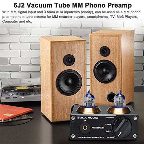 SUCA AUDIO Préampli phono pour platine MM Phonographe HiFi