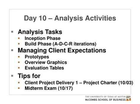 Ppt Day 10 Analysis Activities Powerpoint Presentation Free