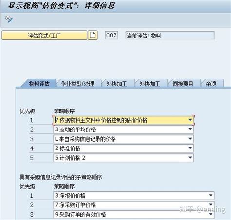 Sap中co配置的逻辑梳理（下） 知乎
