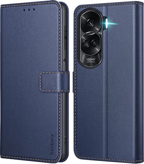 Ganbary Coque Pour Honor 90 Lite 5G Housse En Cuir PU Premium Etui
