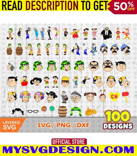 100 El Chavo Del Ocho Clipart Bundle Svg Cut Files For Cricut