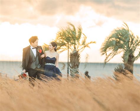 【前撮り 福岡・熊本】色づいた夕日 前撮り・フォトウェディング専門店のthe Wedding Town｜【熊本・福岡】