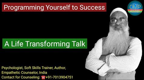 Programming Yourself To Successunleash Your True Potentiala Life Transforming Talk Youtube