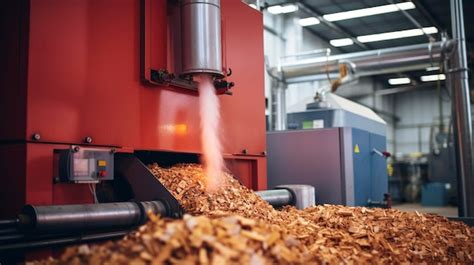 Premium Photo A Photo Of A Biomass Heating System
