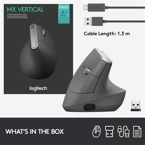 Logitech MX Vertical Wireless Mouse Tabal Ng Tabal Ng