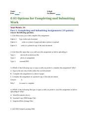 00 01 Task 1 Docx Name Date Babe Facilitator 0 01 Options For
