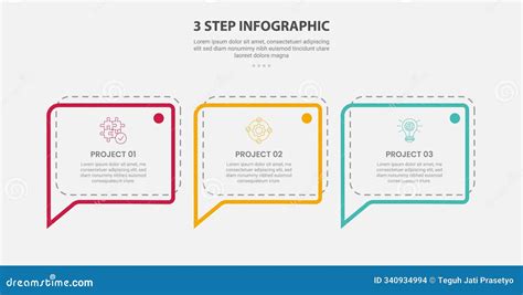 4 Points Template Infographic Outline Style With 4 Point Step Template With Skew Or Slope