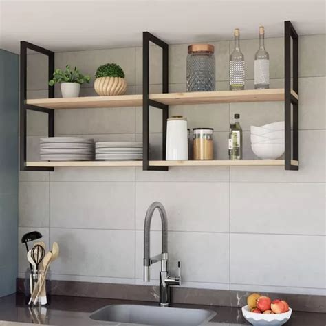 Prateleira Estilo Industrial Suspensa Teto Cozinha 1 20m Frete grátis