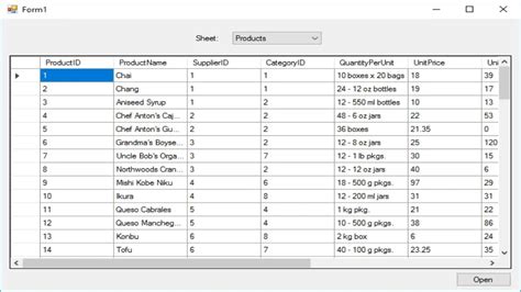How To Read An Excel File In C