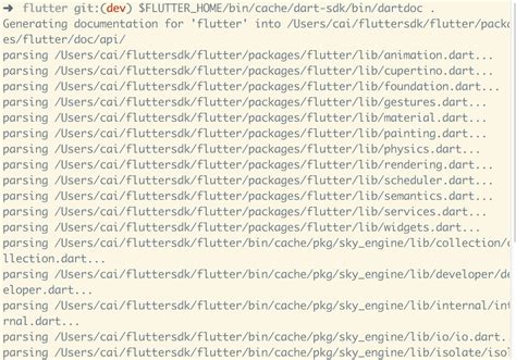创建 dart flutter 的 doc文档并部署 dartdoc csdn博客