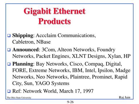 Ppt Gigabit Ethernet Powerpoint Presentation Free Download Id4447714