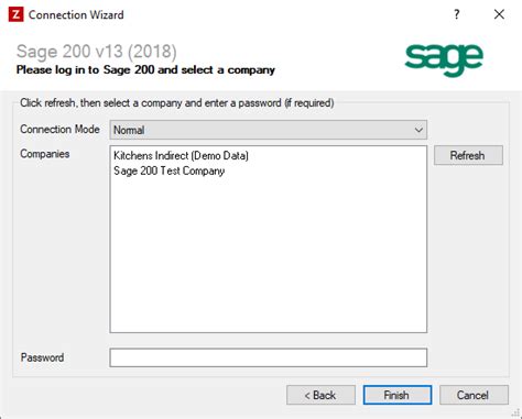 Connecting To Sage 200 Workflow