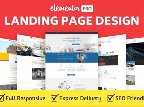 Landing Page Using Elementor Pro Upwork