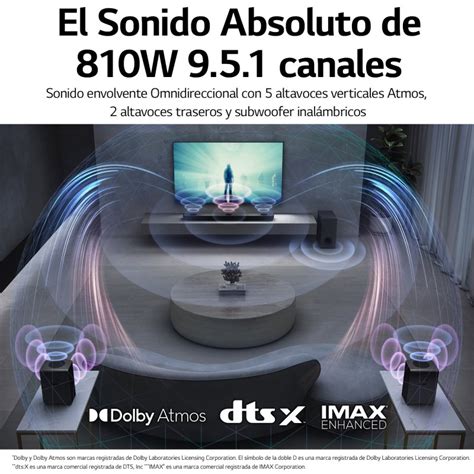 Barre De Son Lg S95qr 915 810w Pccomponentesfr