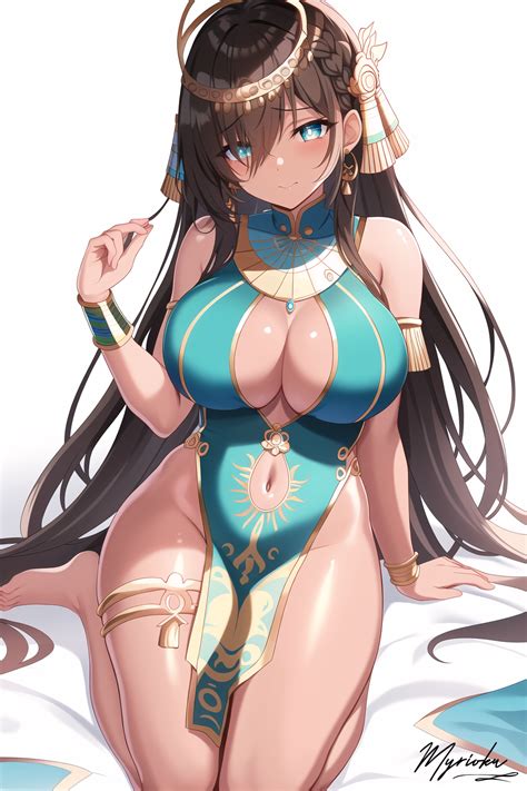 Rule 34 Ai Generated Artist Request Blue Eyes Bracelet Brown Hair