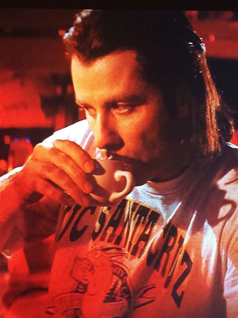 Pulp Fiction 1994 Vincent Vega Dissatisfied With Bar Coffee After