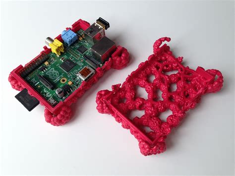 Raspberry Pi Case Taken Apart Crumpled Cortex
