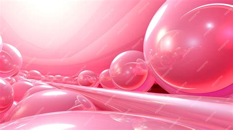 Premium Ai Image Pink Wallpaper Ai Abstract Background
