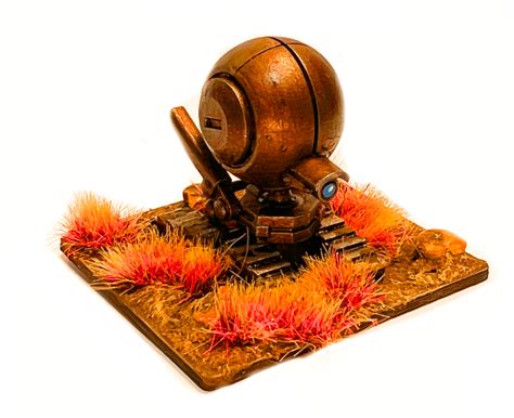 Scanning Bot Infantry Trench Coat Minis Trilaterum Miniatures