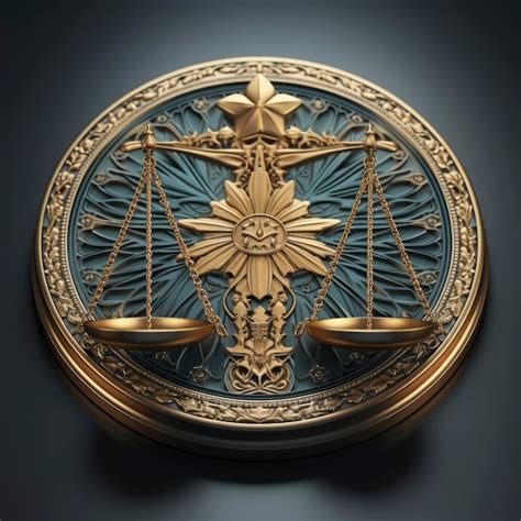 Premium Ai Image View Of 3d Law Element