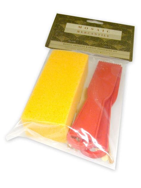 Mosaic Mercantile Mosaic Adhesive And Grout Applicator Set