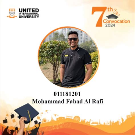 Mohammad Fahad Al Rafi On Linkedin Officially Signing Out From Uiu It Has Been 4 Tremendous