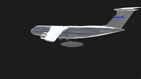 Simpleplanes Lockheed C 5c Galaxy Quadruple The Power