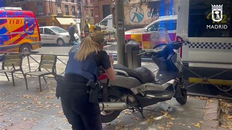 Un motorista herido grave tras accidentarse en Tetuán Madrid
