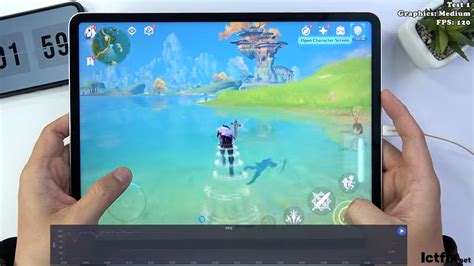 Ipad Pro 129 2022 Genshin Impact Gaming Test Apple M2 Ictfix