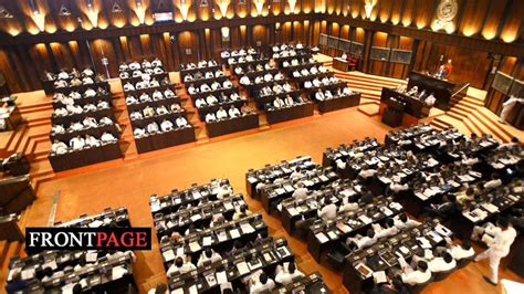 Speaker Suspends Two Mps From Sessions Frontpage