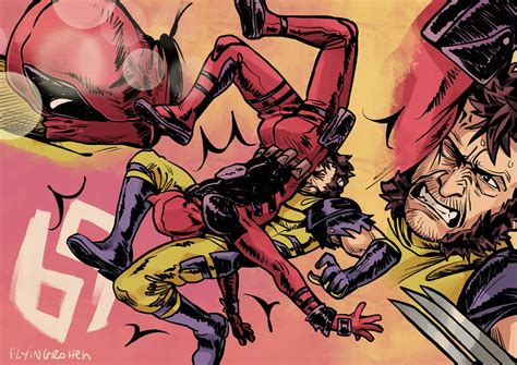 Flyingrotten Deadpool Wolverine X Men Deadpool And Wolverine Marvel X Men Commentary