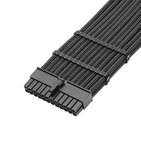 24 Pin Atx Motherboard Sleeved Modular Power Supply Cable Modpc