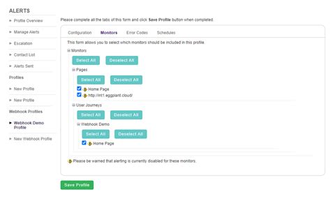 integrating webhooks in monitoring emi docs