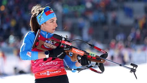 Lisa Vittozzi At The Foot Of The Podium Sportaleu