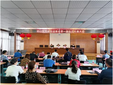 蚌埠市蚌山区天桥街道商会正式成立蚌埠市工商联网