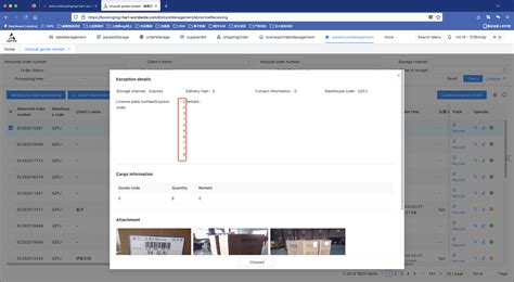 Bug 2322 【仓储管理】 【异常收货】英文模式下，查看异常收货单 异常详情时，会有样式问题 物流管理系统 禅道
