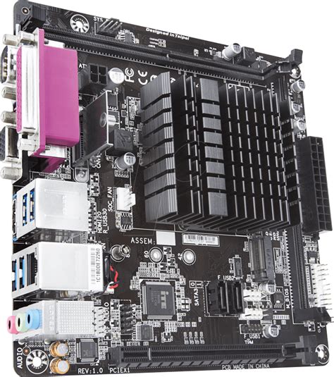 Ga J4005n D2p Mini Itx Mainboard Mit Intel Celeron J4005 Bei Reichelt Elektronik