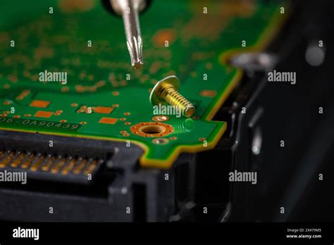 Hard Disk Drive And Printed Circuit Board With SATA Power Connector Magnetic Driver Torx Bit