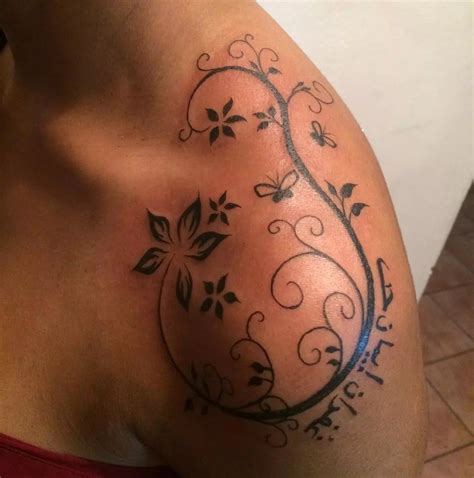 Vine Tattoos For Females