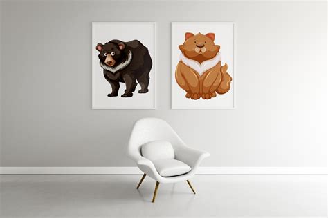 Wild Animals Bundle Animals Svg84 Wild Animals Vector Art Ai Format