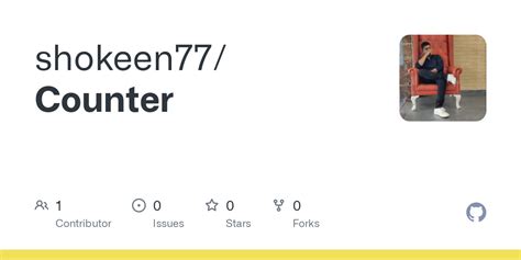Github Shokeen77counter