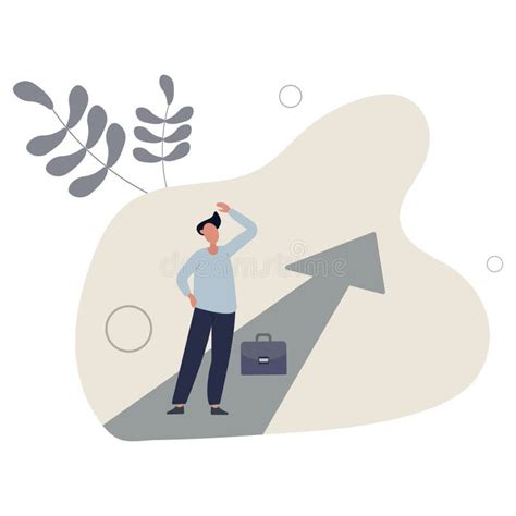 Existential Crisis Search For The Meaning Of Life Stock Vector