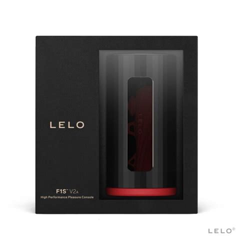 Lelo F1s V2 Masturbator With Sdk Technology Red Black
