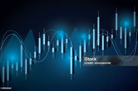 주식 시장 그래프 또는 외환 거래 차트 비즈니스 및 재무 개념 보고서 및 투자 증권 시장과 거래소에 대한 스톡 벡터 아트 및 기타 이미지 증권 시장과 거래소 주식 시장